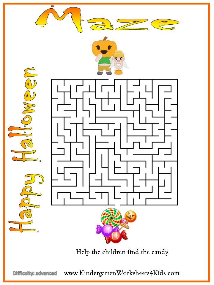 Halloween Worksheets, Games, Activities and Printables