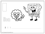 SpongeBob Alphabet Worksheets - Lowercase Letters