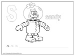 SpongeBob Alphabet Worksheets - Lowercase Letters
