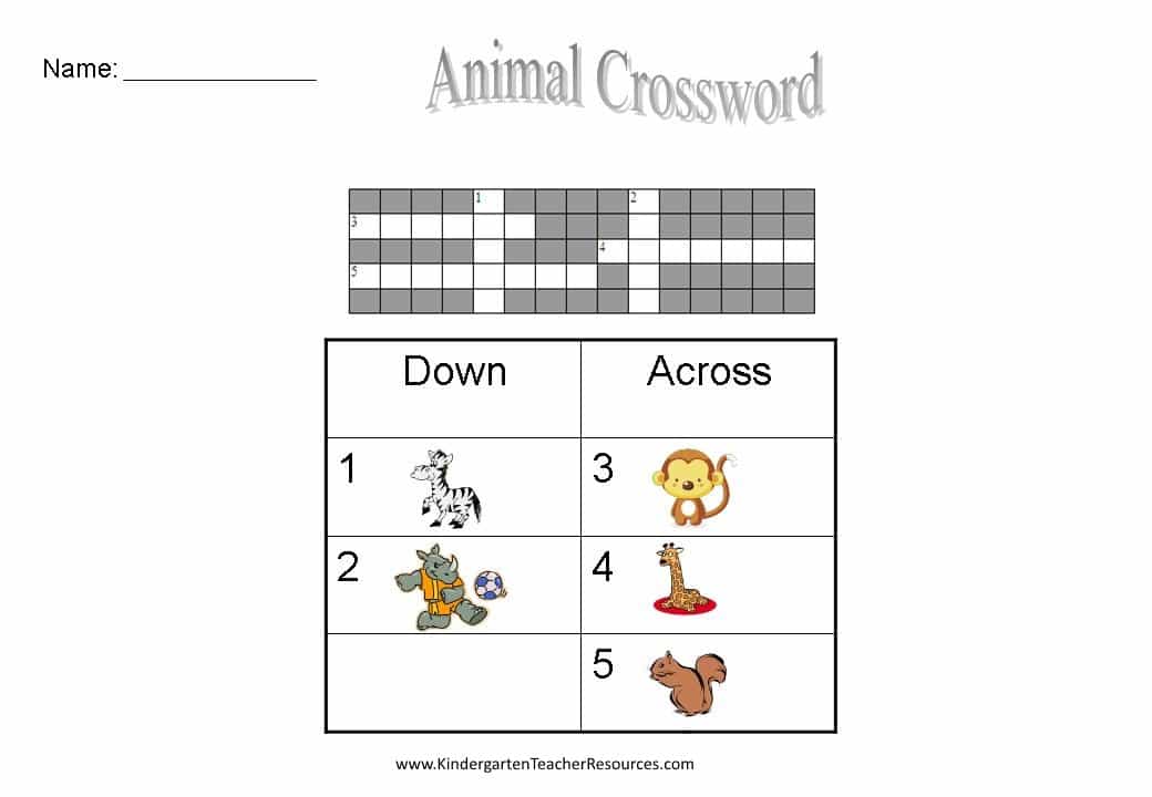 Free Easy Crossword Puzzles Free Easy Crossword Puzzles